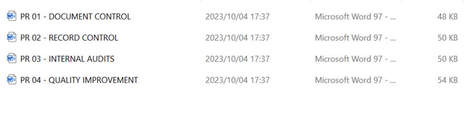 ISO 9001 QMS Template Pack: Quality Management System (ready to Use) - Etsy