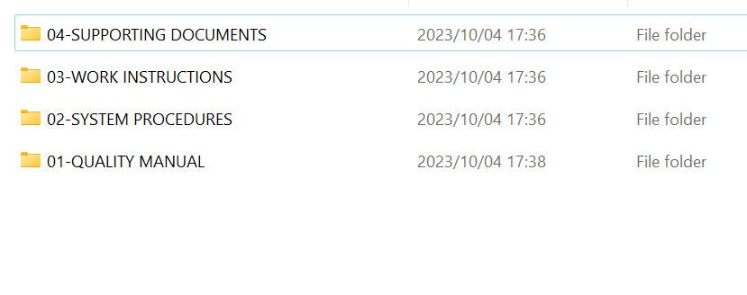 ISO 9001 QMS Template Pack: Quality Management System (ready to Use) - Etsy
