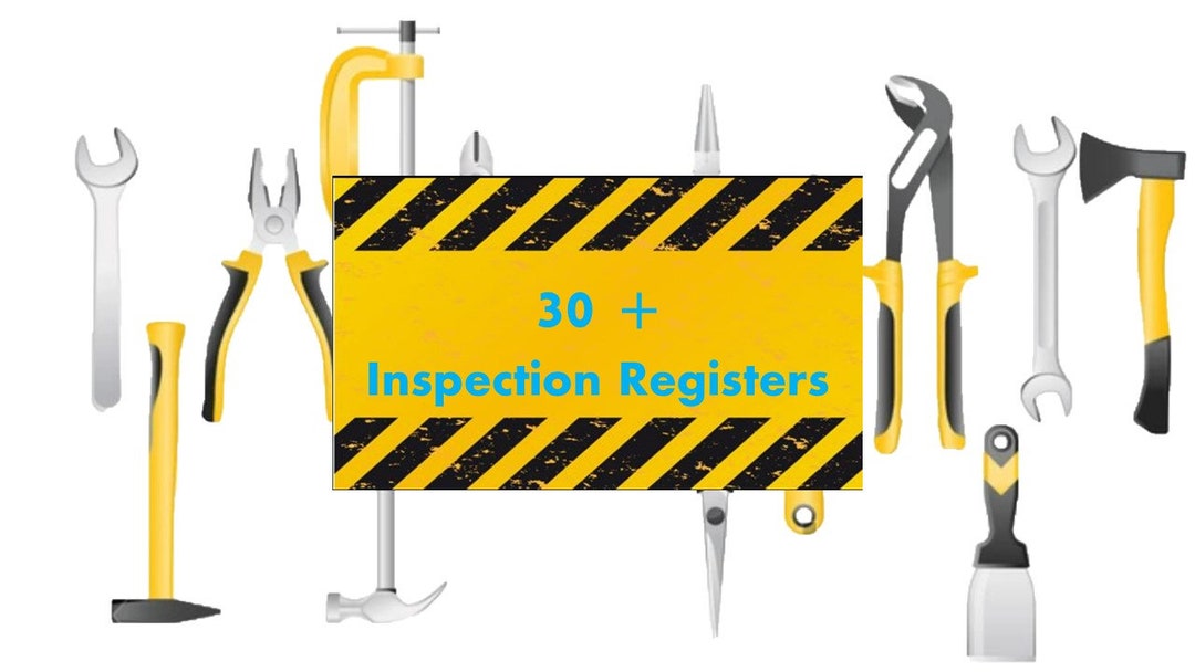 30 + Safety Inspection Registers - Etsy