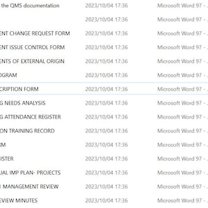 ISO 9001 QMS Template Pack: Quality Management System (ready to Use) - Etsy