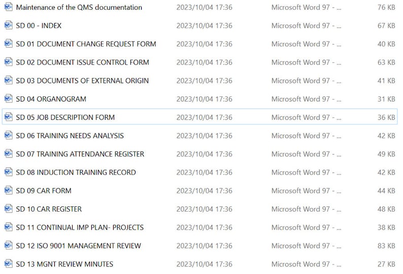 Iso 9001 QMS Template Pack – Complete QMS|ISO 9001 Quality Management ...