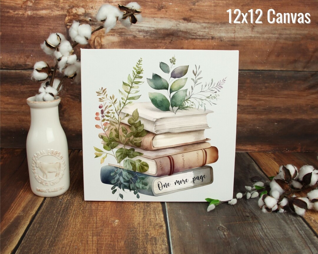 Book Art Book Wall Art Reader Gift for Reader Library Art Library Wall ...