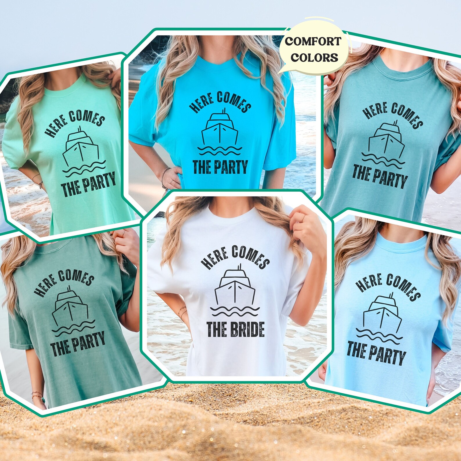 Nautical Bachelorette Party Shirts Cruise Ship Tshirts Last Sail Shirt ...