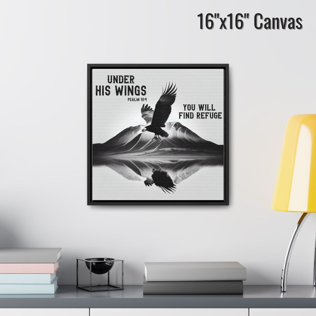 Bible Verse Art Framed Christian Wall Art Canvas Bible Verse Wall ...