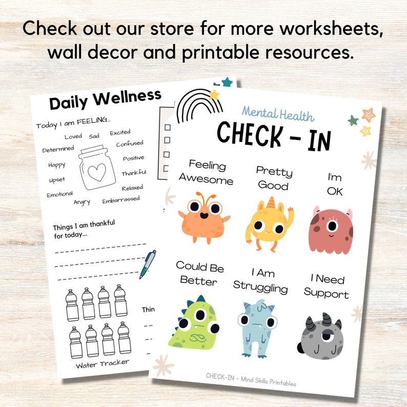 Good Choices Poster for Kids Printable Worksheets ADHD - Etsy