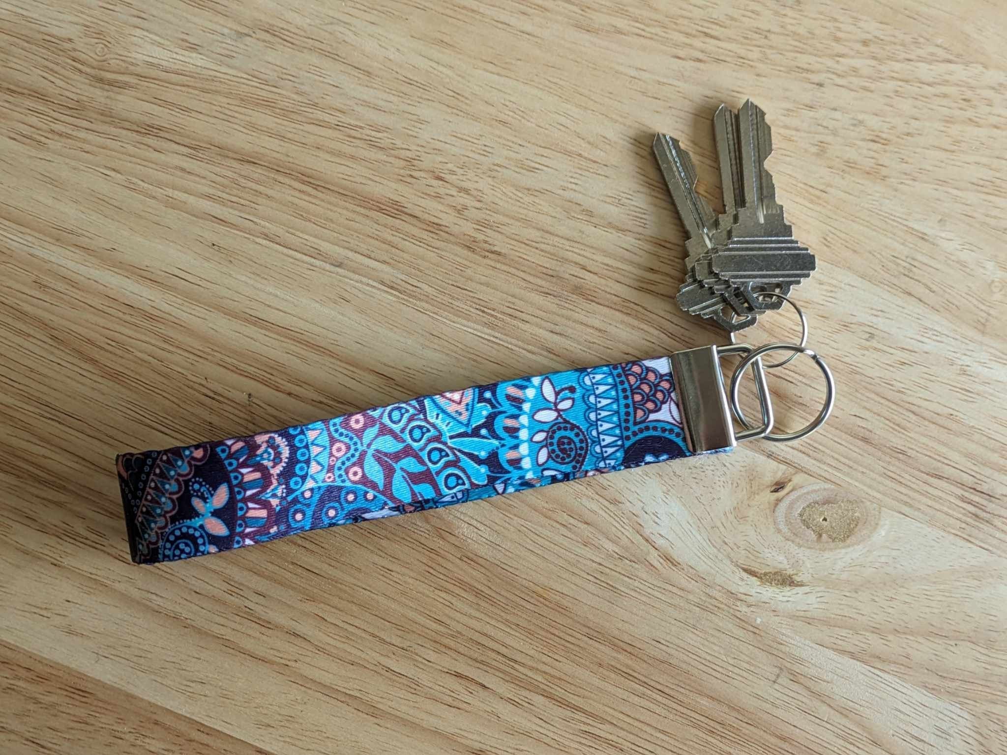 ID Lanyard and Key Fob Gift Set Blue Beauty Teacher Made - Etsy