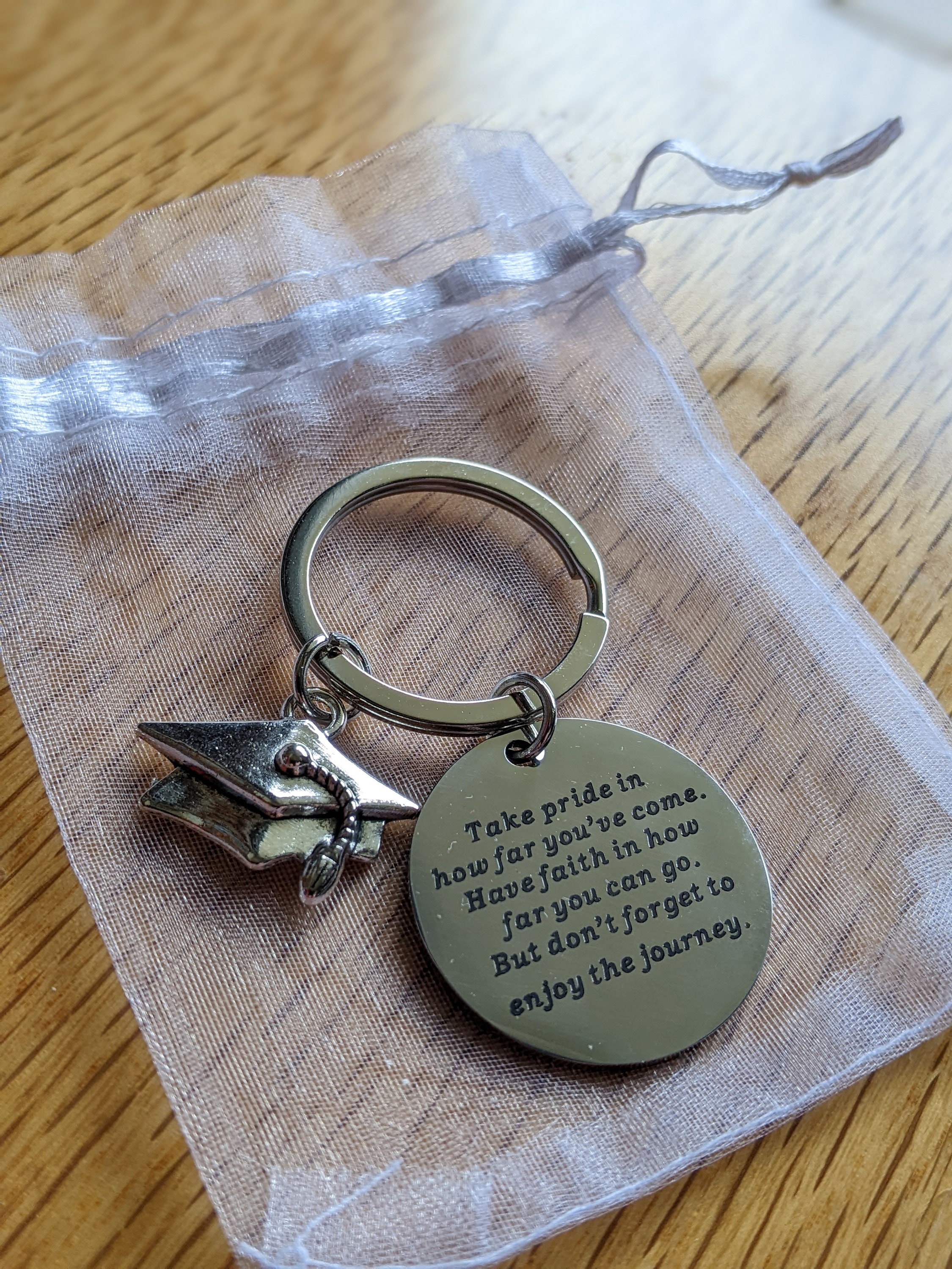 Graduation Gift Set Keychain, Box, Card - Etsy