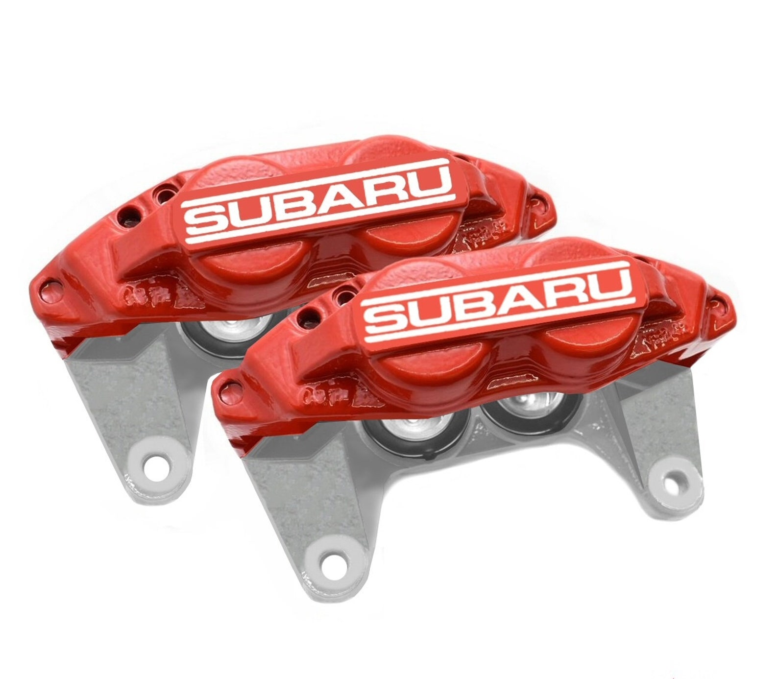 Front & Rear BRAKE CALIPERS Logo Decal Emblem Sticker Vinyl Fits ...