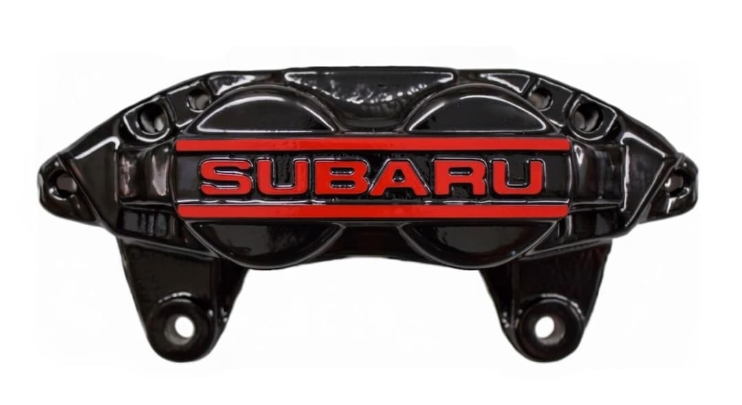 BRAKE CALIPERS Logo Decal Sticker Emblem Vinyl Fits: Subaru Impreza ...