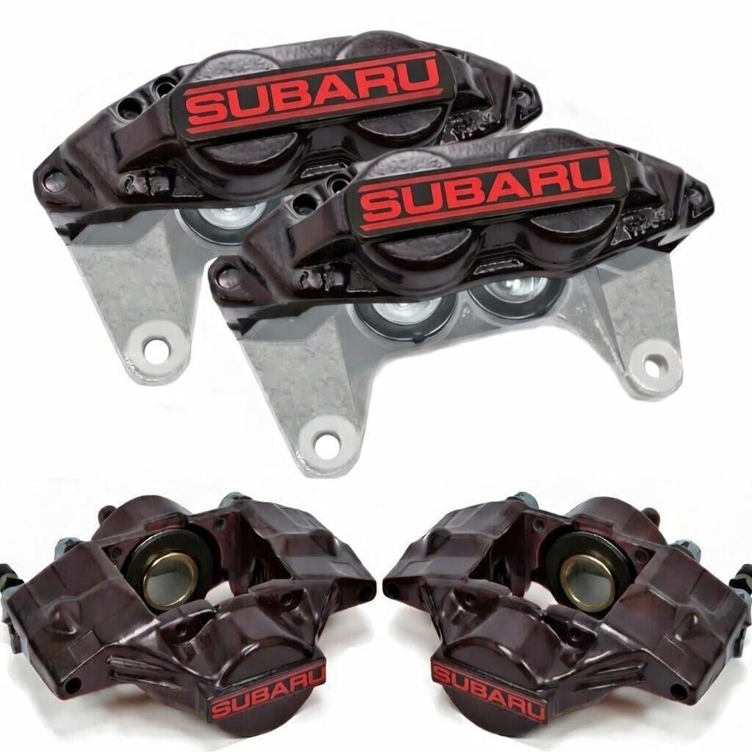 Front & Rear BRAKE CALIPERS Logo Decal Emblem Sticker Vinyl Fits ...
