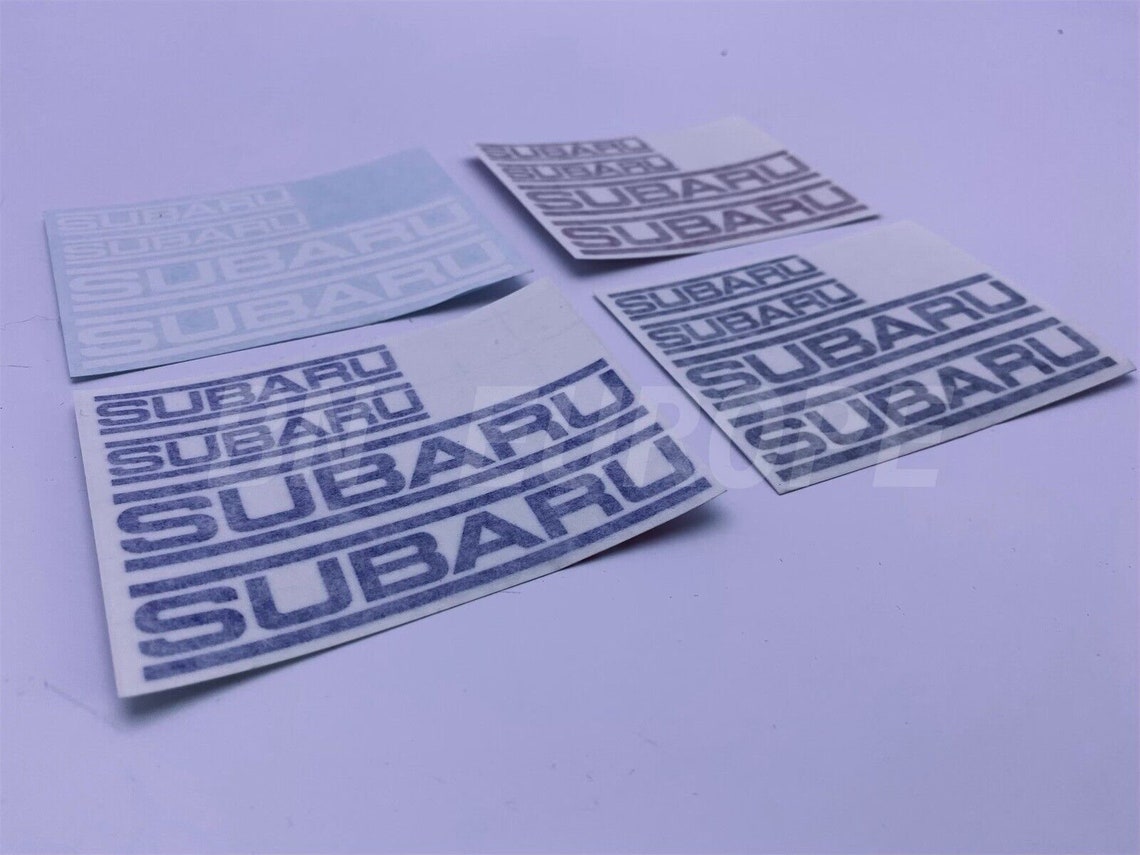 Front & Rear BRAKE CALIPERS Logo Decal Emblem Sticker Vinyl Fits ...