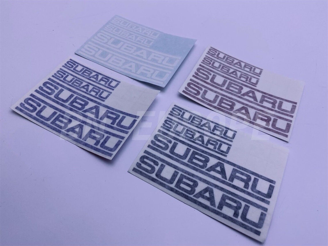 Front & Rear BRAKE CALIPERS Logo Decal Emblem Sticker Vinyl Fits ...