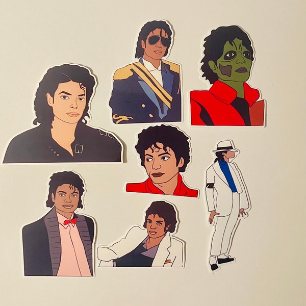 Michael Jackson Stickers - Etsy