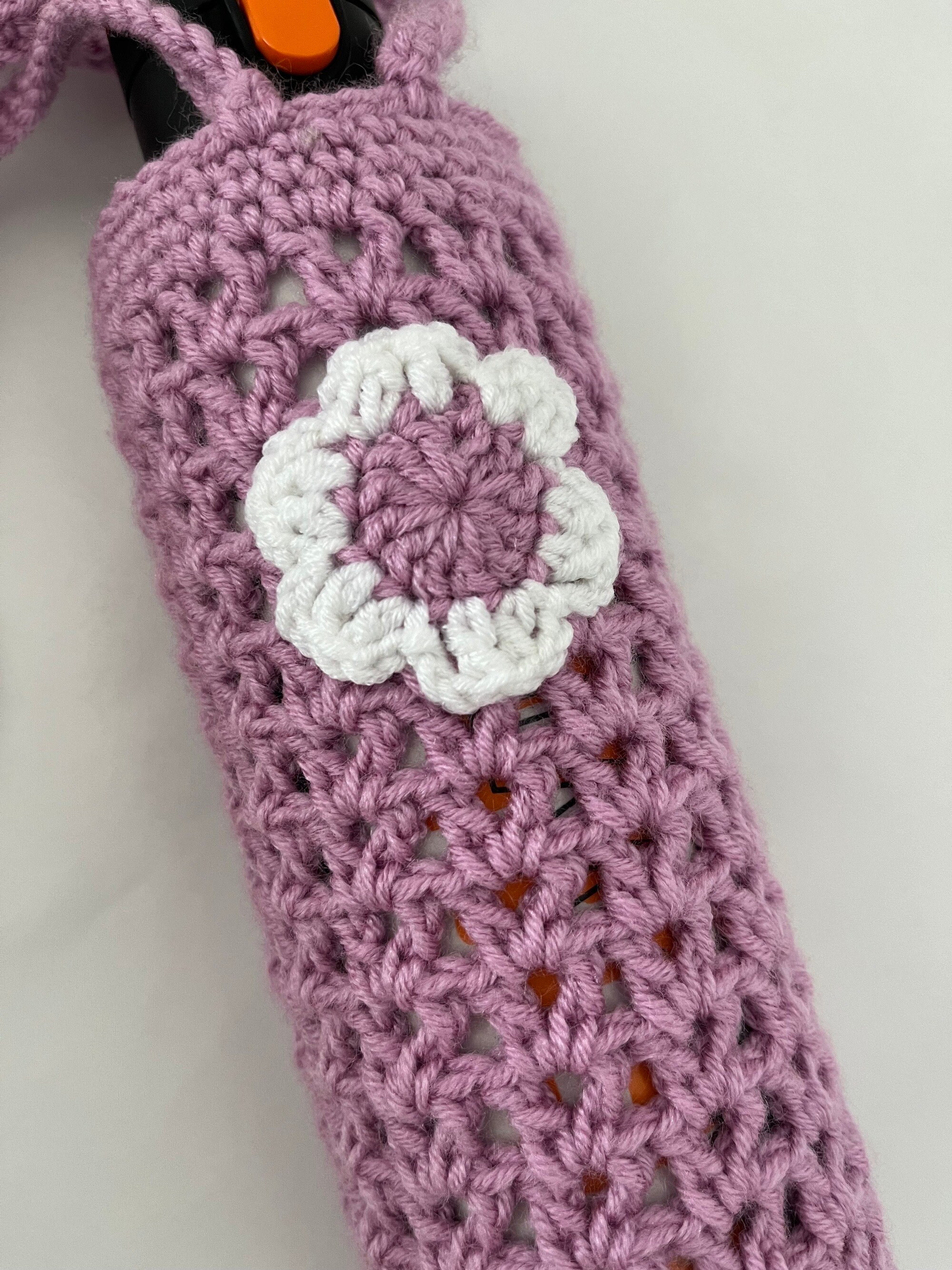 Crochet Water Bottle Holder, Crochet Water Bottle Bag, Crochet Bottle ...