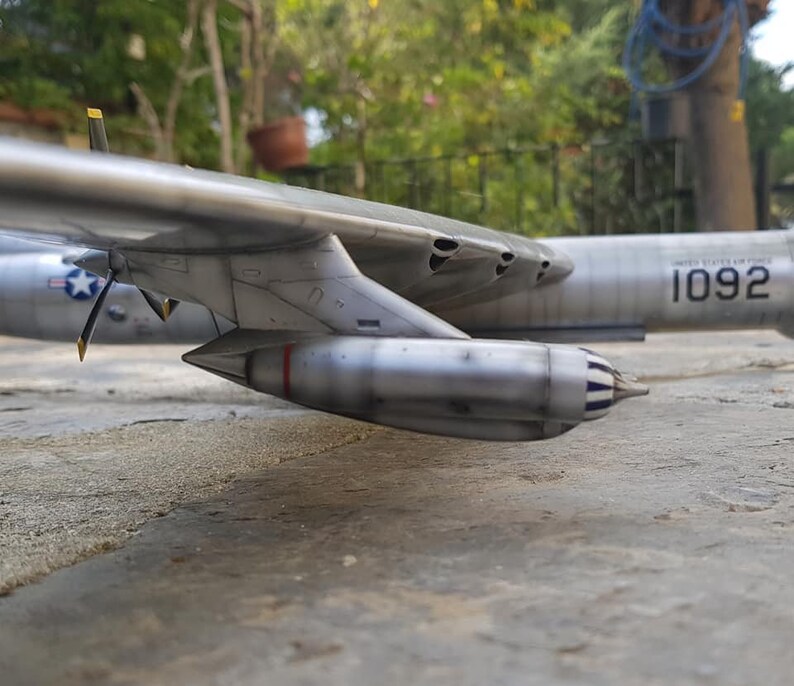 1:72 Scale Convair B-36H Peacemaker, Strategic Bomber Aircraft - Etsy