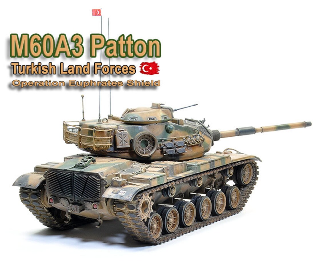 1:35 Scale M60A3 Main Battle Tank, Turkish Army - Etsy