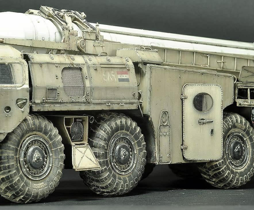 1:35 Scale SCUD B Missile With MAZ-543 TEL - Etsy