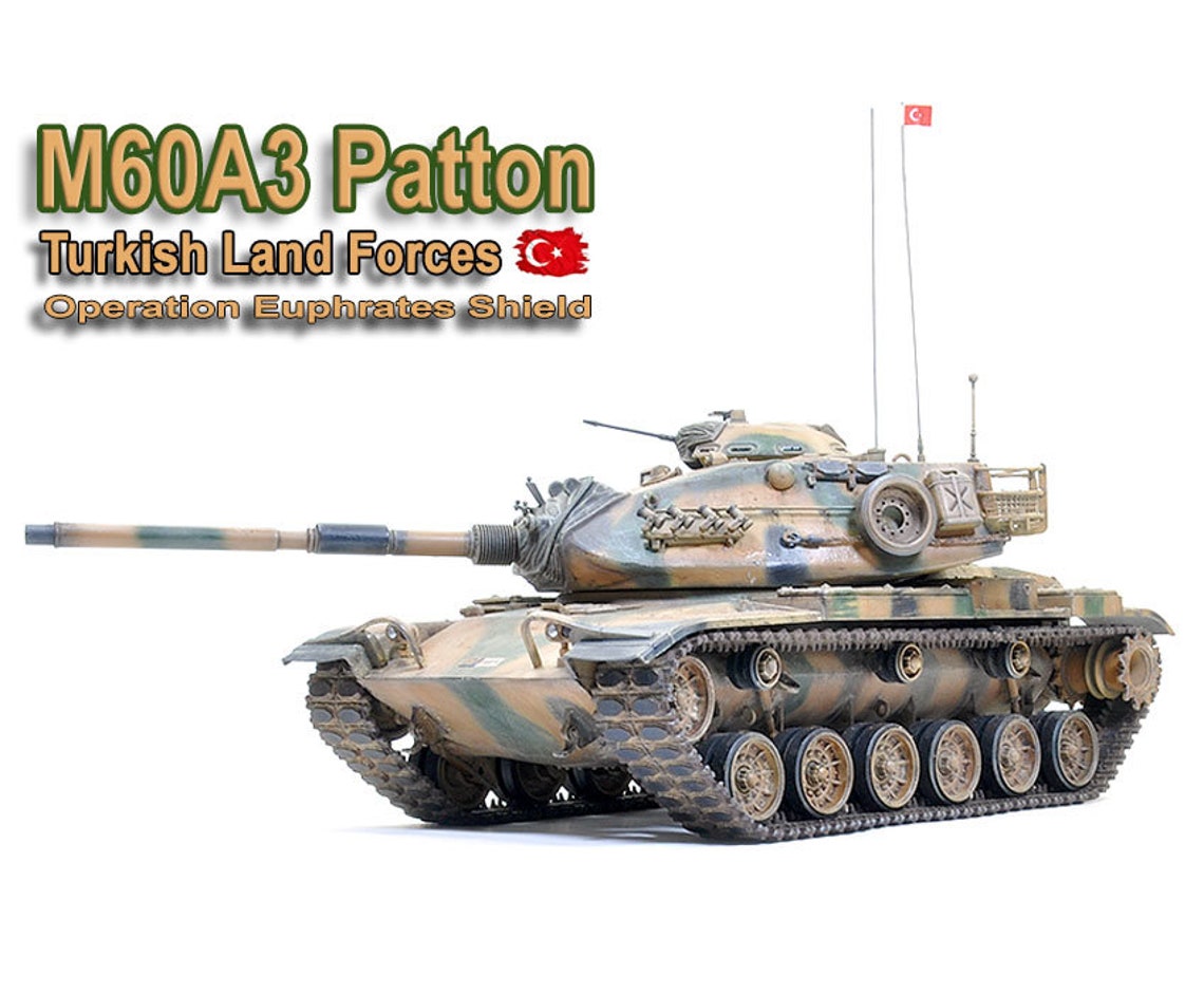 1:35 Scale M60A3 Main Battle Tank, Turkish Army - Etsy