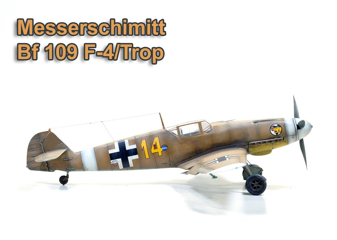 1:48 Scale Messerschmitt Bf-109 F-4/trop - Etsy