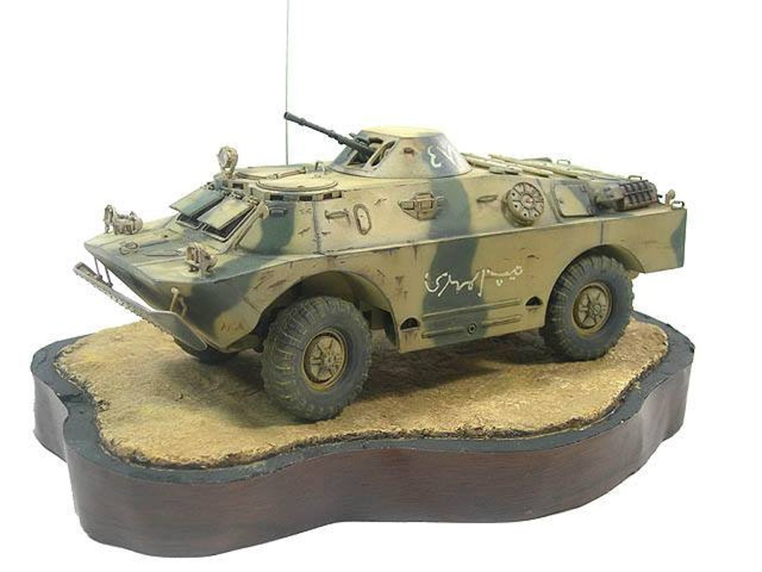 1:35 Scale BRDM-2 Armored Fighting Vehicle - Etsy