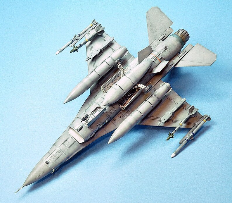 1:72 Scale General Dynamics F-16A Block 20 MLU Fighting Falcon - Etsy