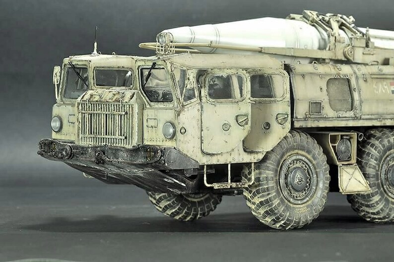 1:35 Scale SCUD B Missile With MAZ-543 TEL - Etsy
