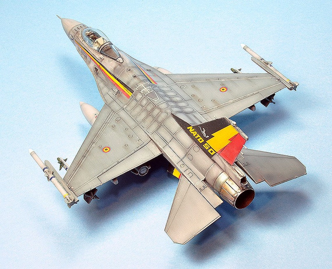 1:72 Scale General Dynamics F-16A Block 20 MLU Fighting Falcon - Etsy