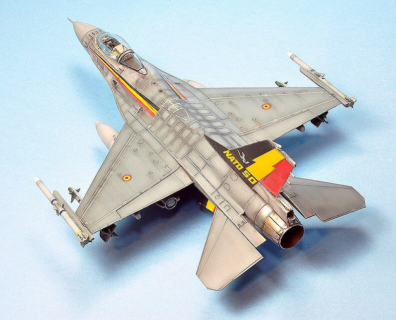 1:72 Scale General Dynamics F-16A Block 20 MLU Fighting Falcon - Etsy