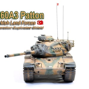 1:35 Scale M60A3 Main Battle Tank, Turkish Army - Etsy