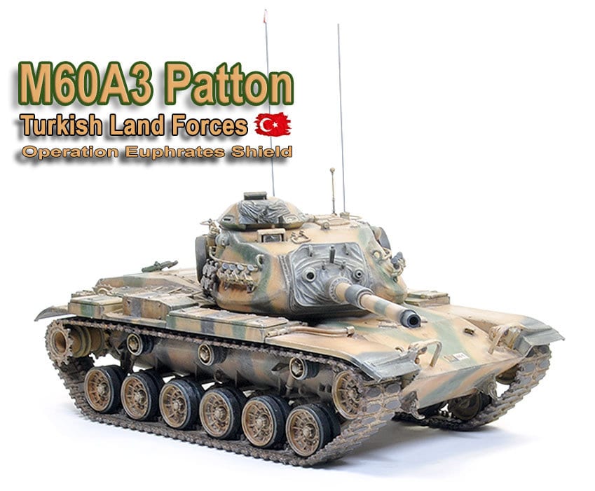 1:35 Scale M60A3 Main Battle Tank, Turkish Army - Etsy