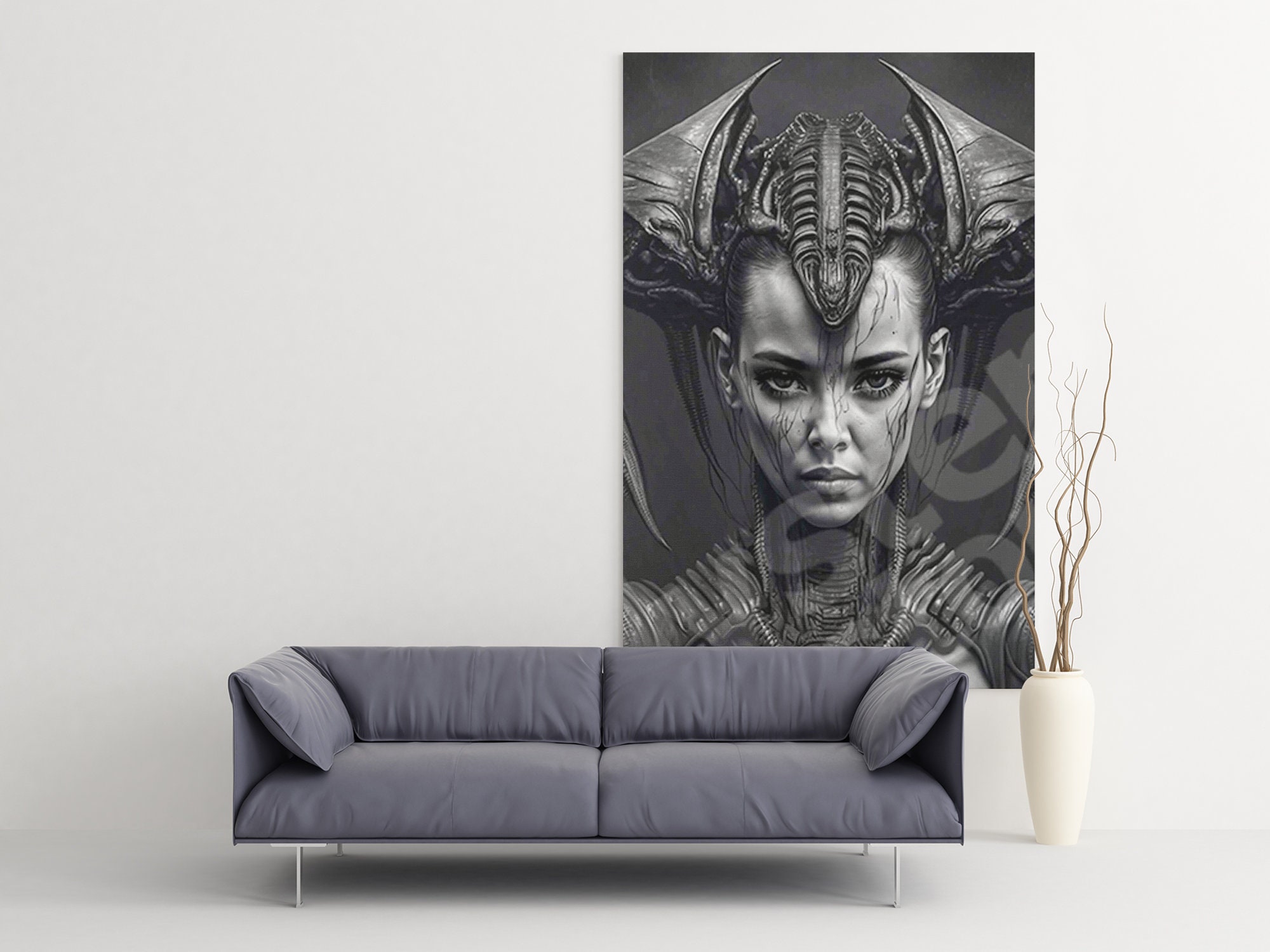 Giger Goddess Digital Files - Etsy