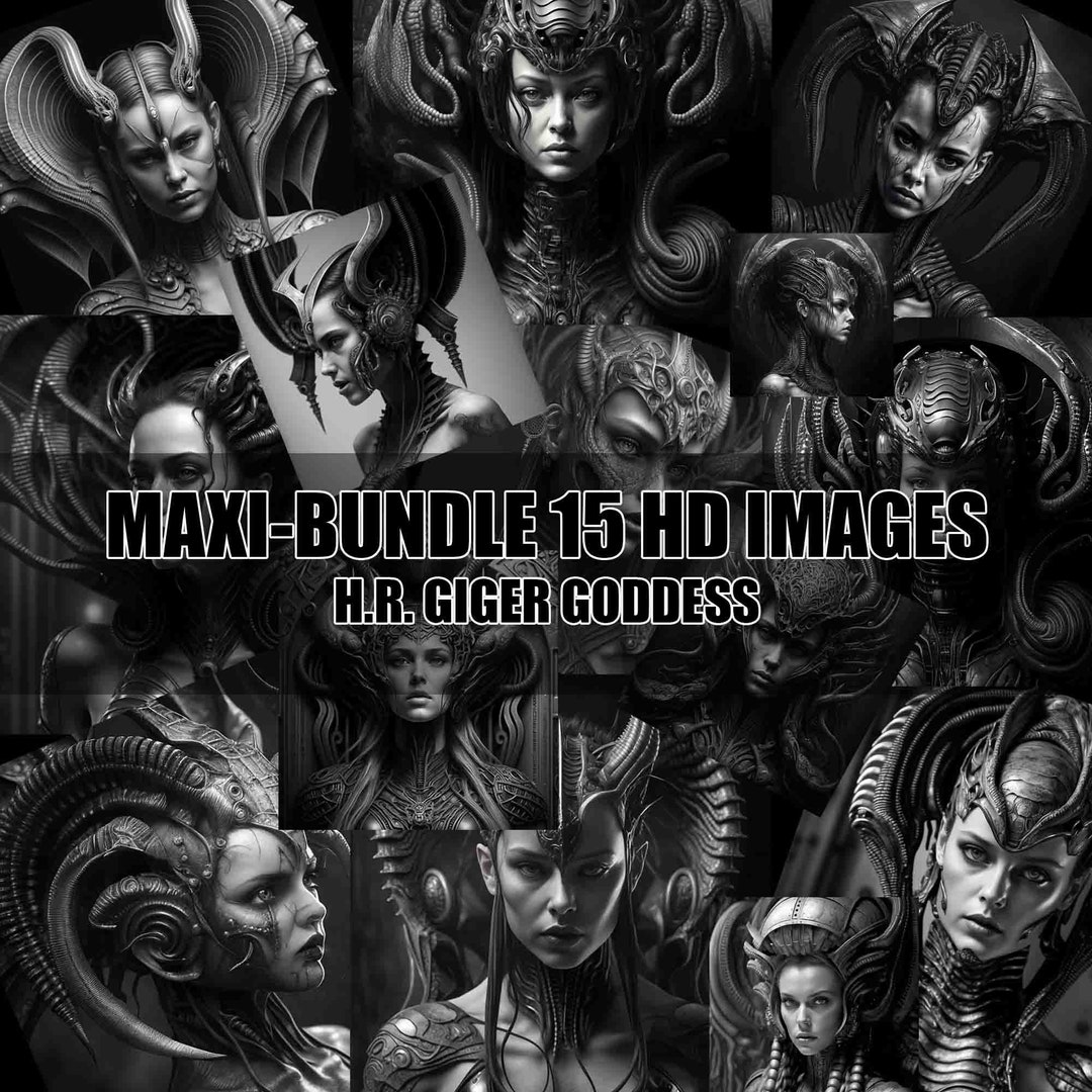 Giger Goddess - Etsy