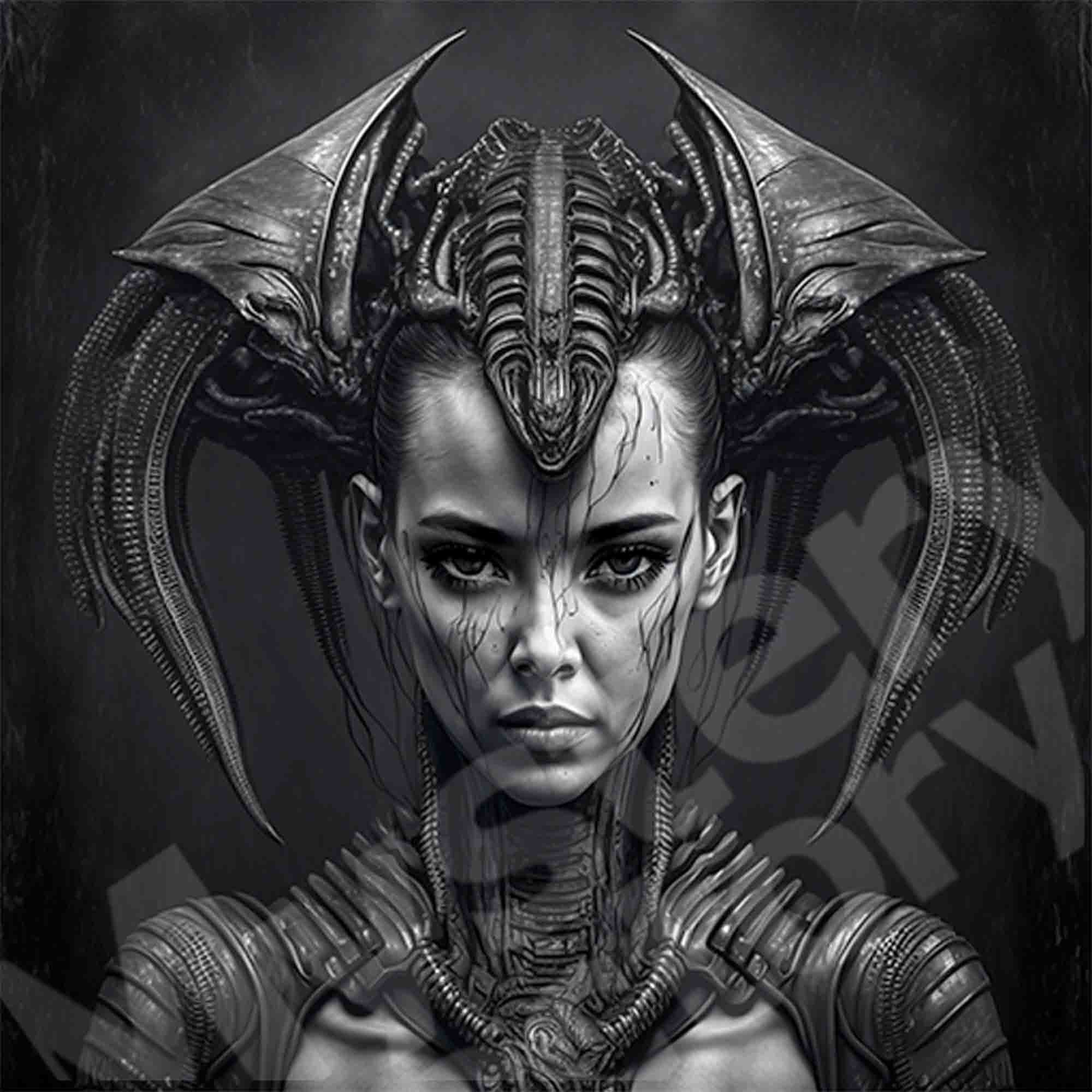 Giger Goddess Digital Files - Etsy