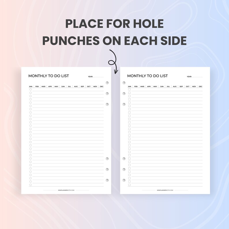 Monthly to Do List, Printable to Do List Template, Prioritize Tasks ...