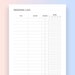Reading Log, Printable Books to Read Tracker, Book Rating, Bookworm ...