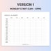 Horizontal Weekly Planner Printable, Weekly Planner by Hour, Hourly ...
