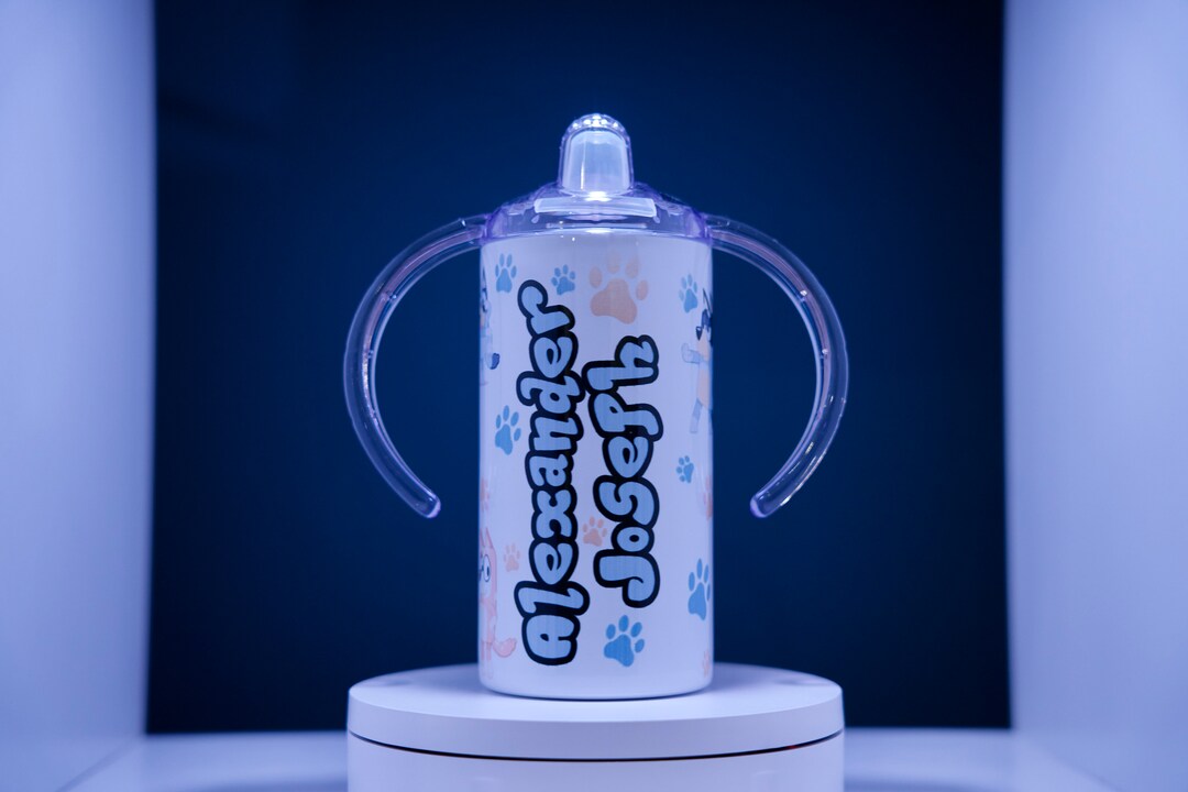 Customized Bluey Sippy Cup - Etsy