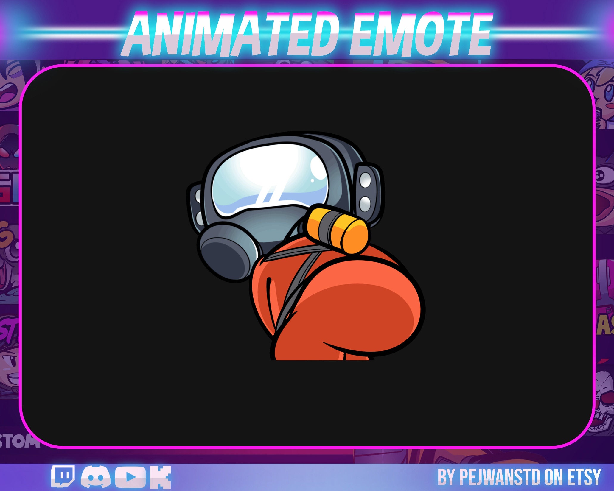 Animated Emote | Lethal Emote | Twerk Emote | Stream | Kick | Discord ...