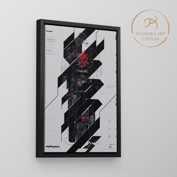 Cyberpunk Wall Art - Etsy