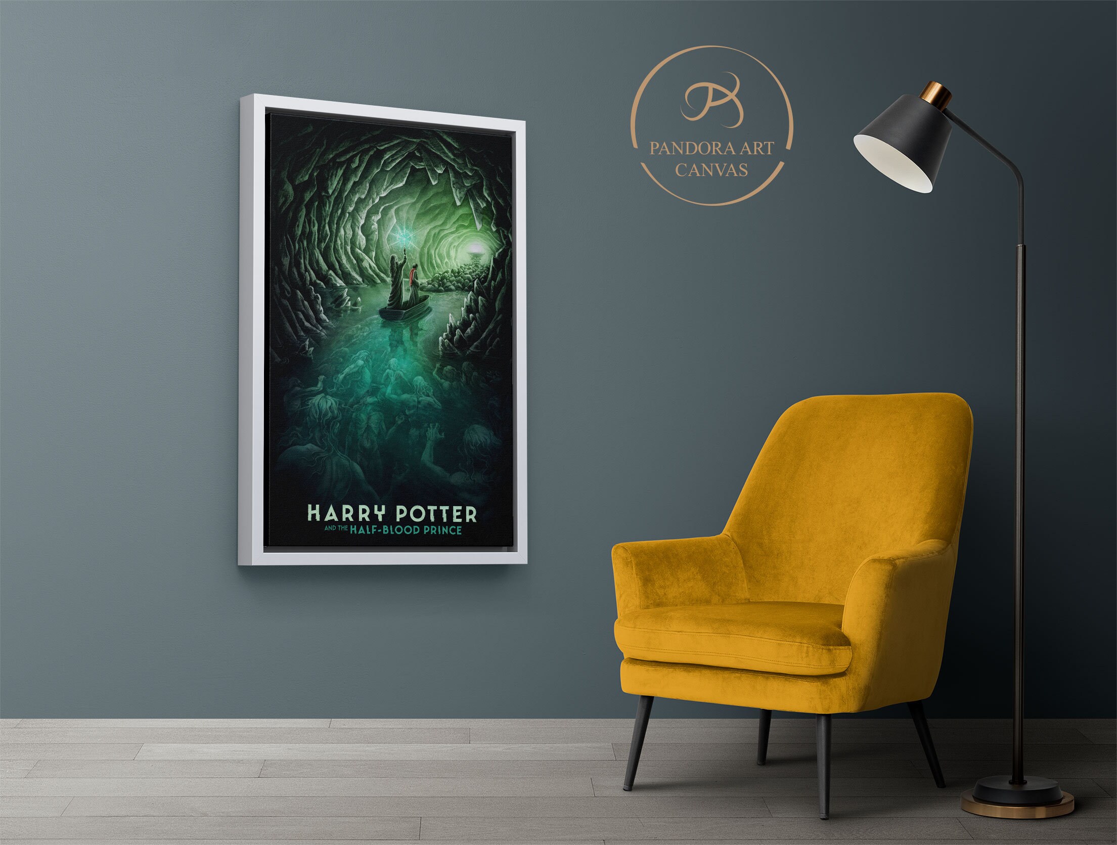 Harry Potter Blood Prince Poster, Hogwarts Magical Wizarding School ...