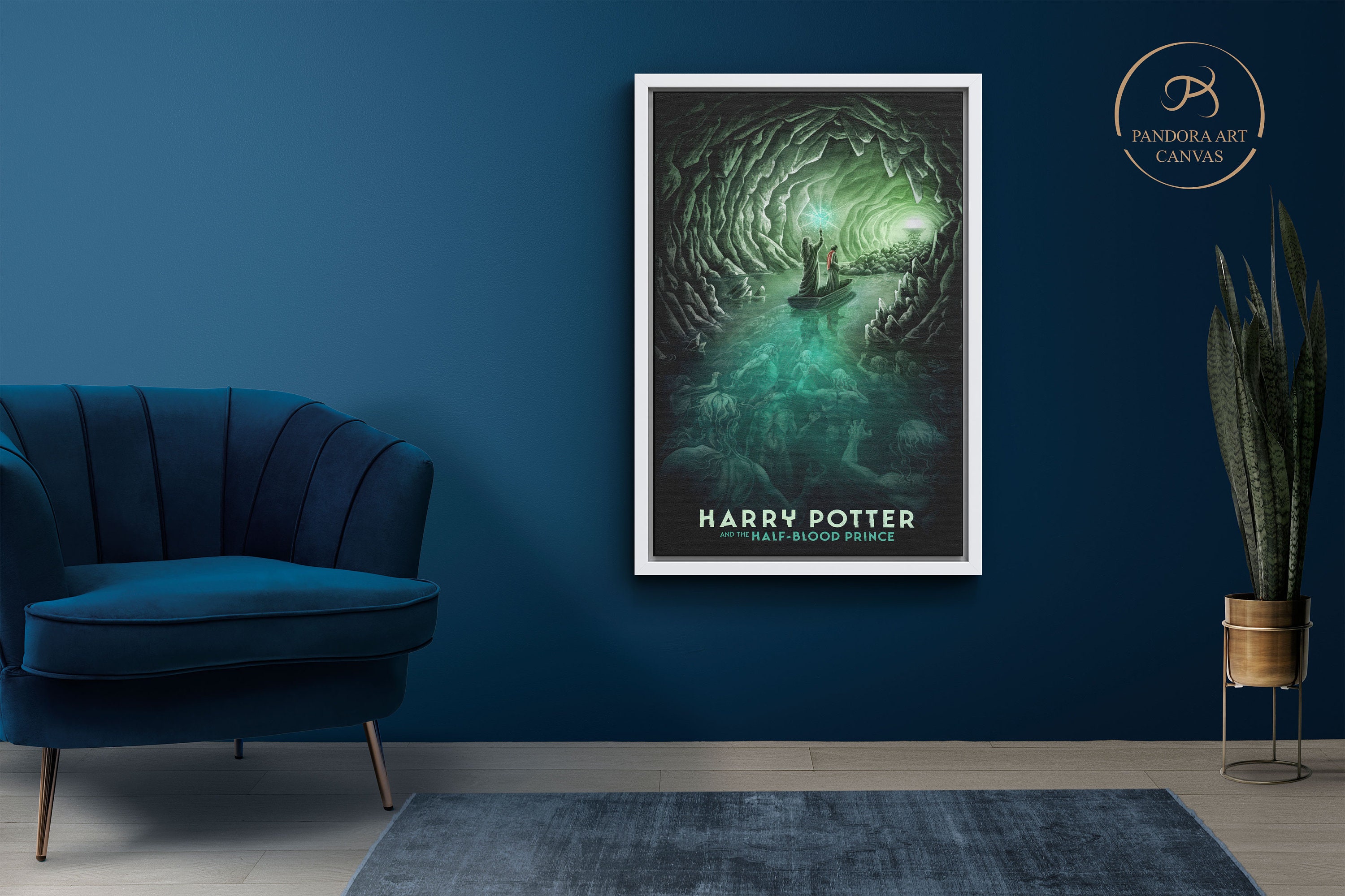 Harry Potter Blood Prince Poster, Hogwarts Magical Wizarding School ...