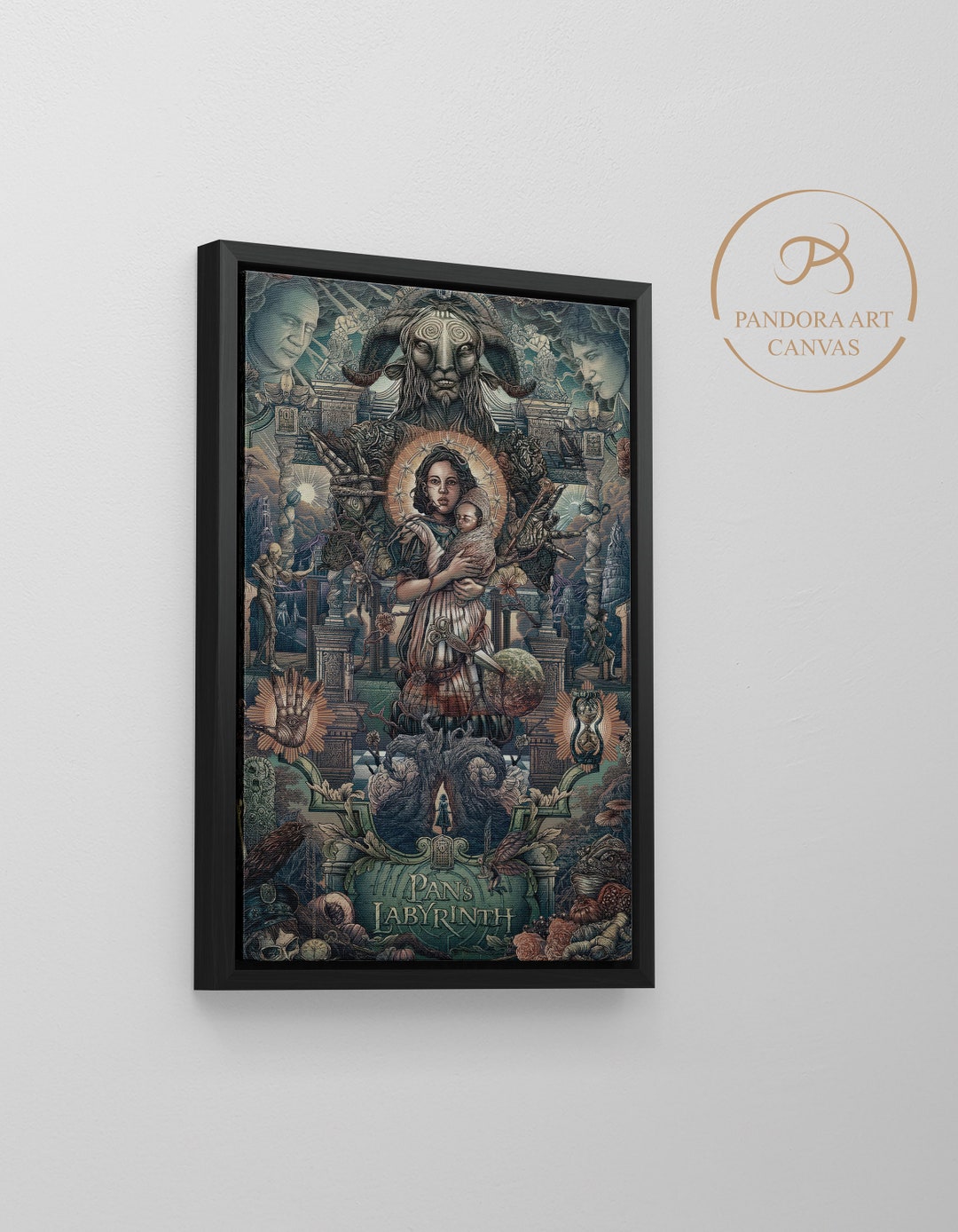 Pan's Labyrinth Canvas Pan's Labyrinth Poster Modern - Etsy