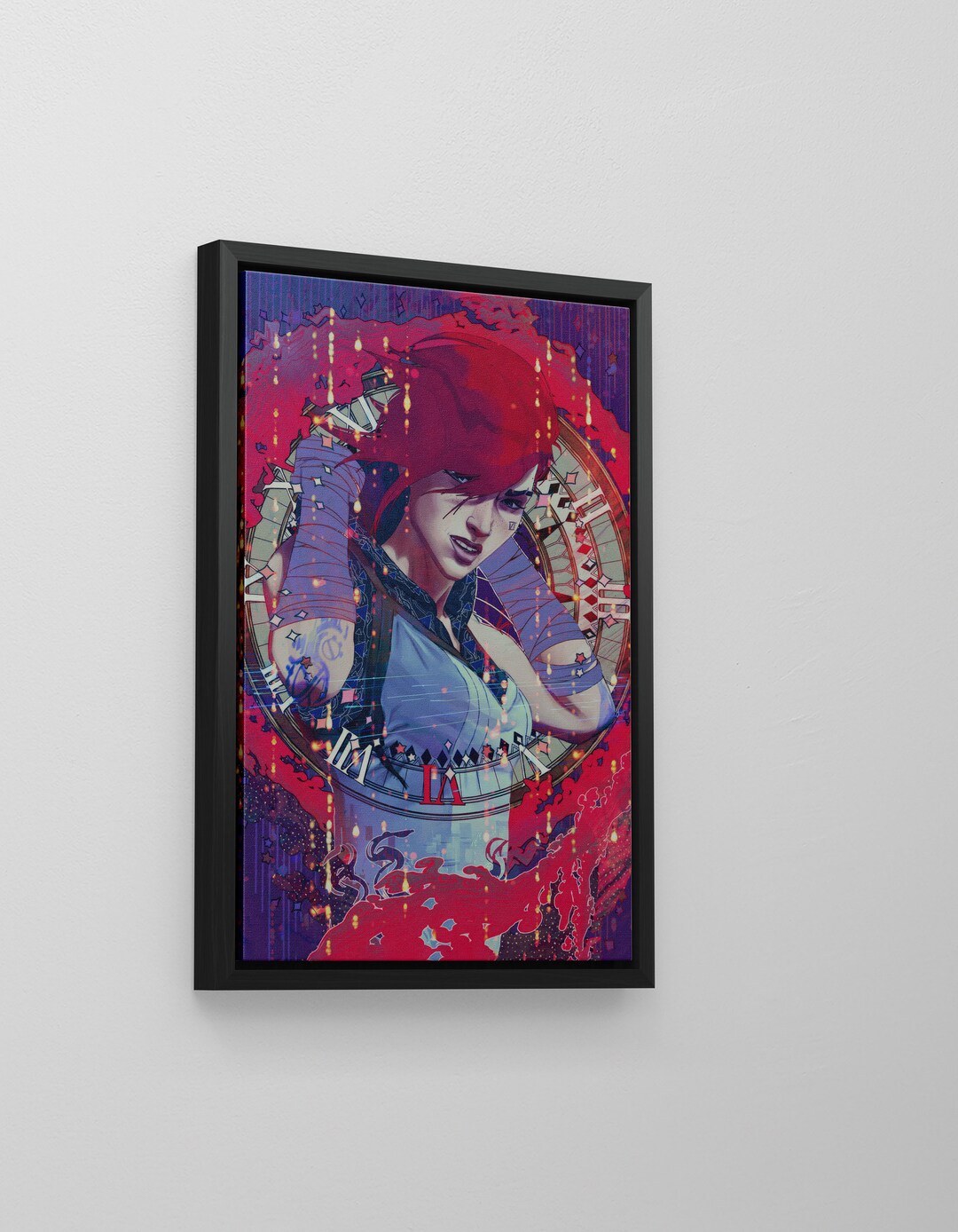Arcane Vi Arcane Canvas Arcane Poster Modern Canvas Wall - Etsy