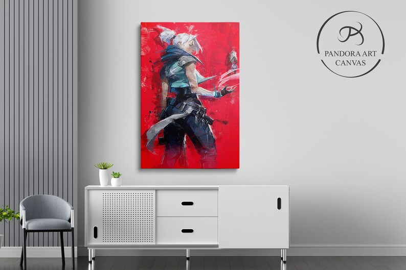 Valorant Canvas Valorant Poster Valorant Jett Modern Canvas - Etsy
