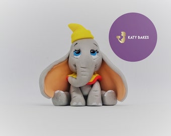 Dumbo Cake Topper Personalised X1 - Etsy UK