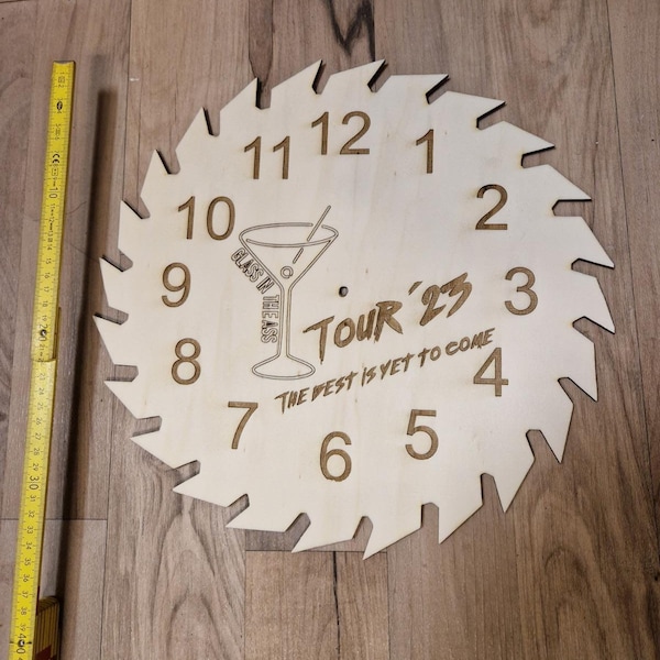 Saw Blade Clock - Etsy