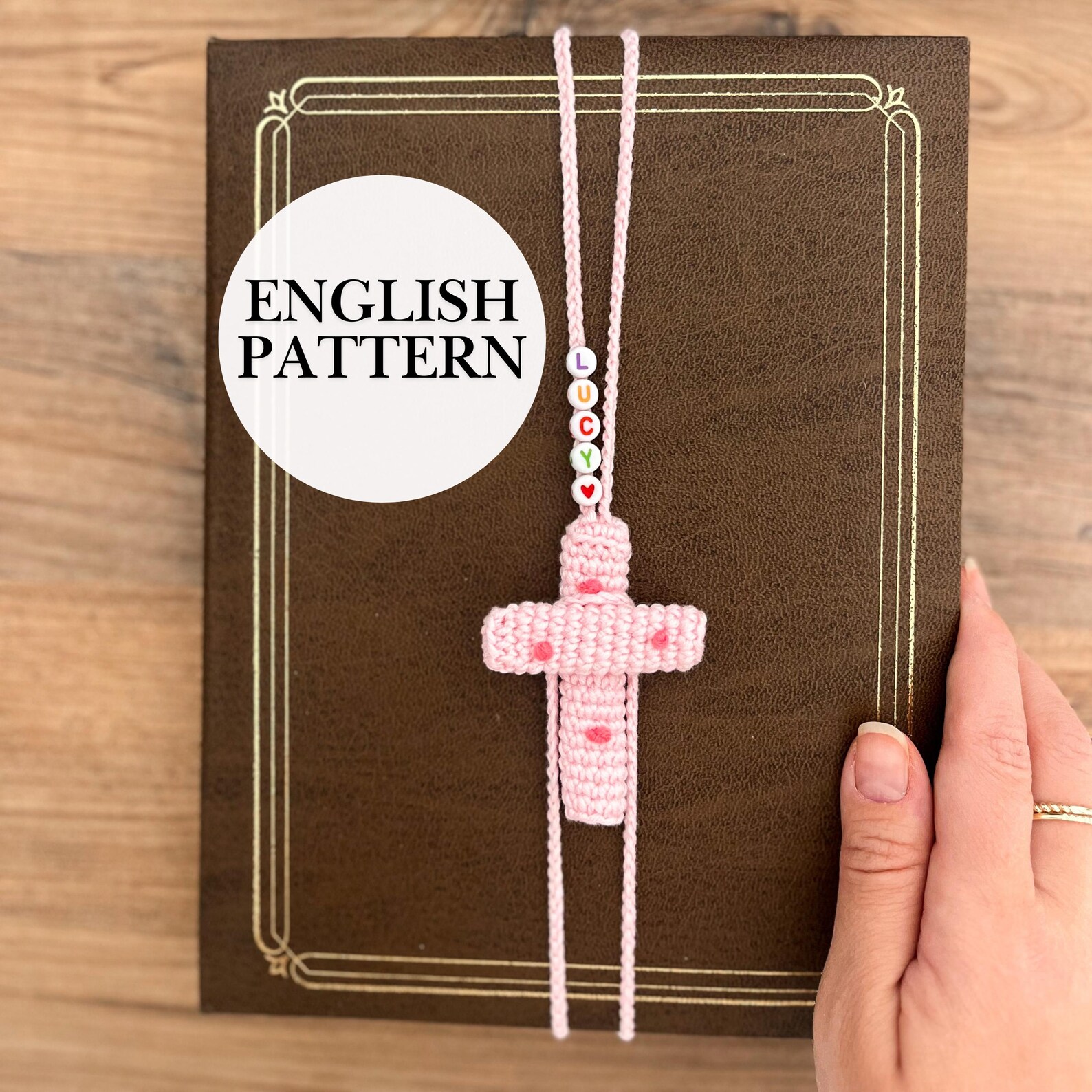Cross Bookmark Crochet Pattern PDF - Amigurumi Christian Bookmark ...