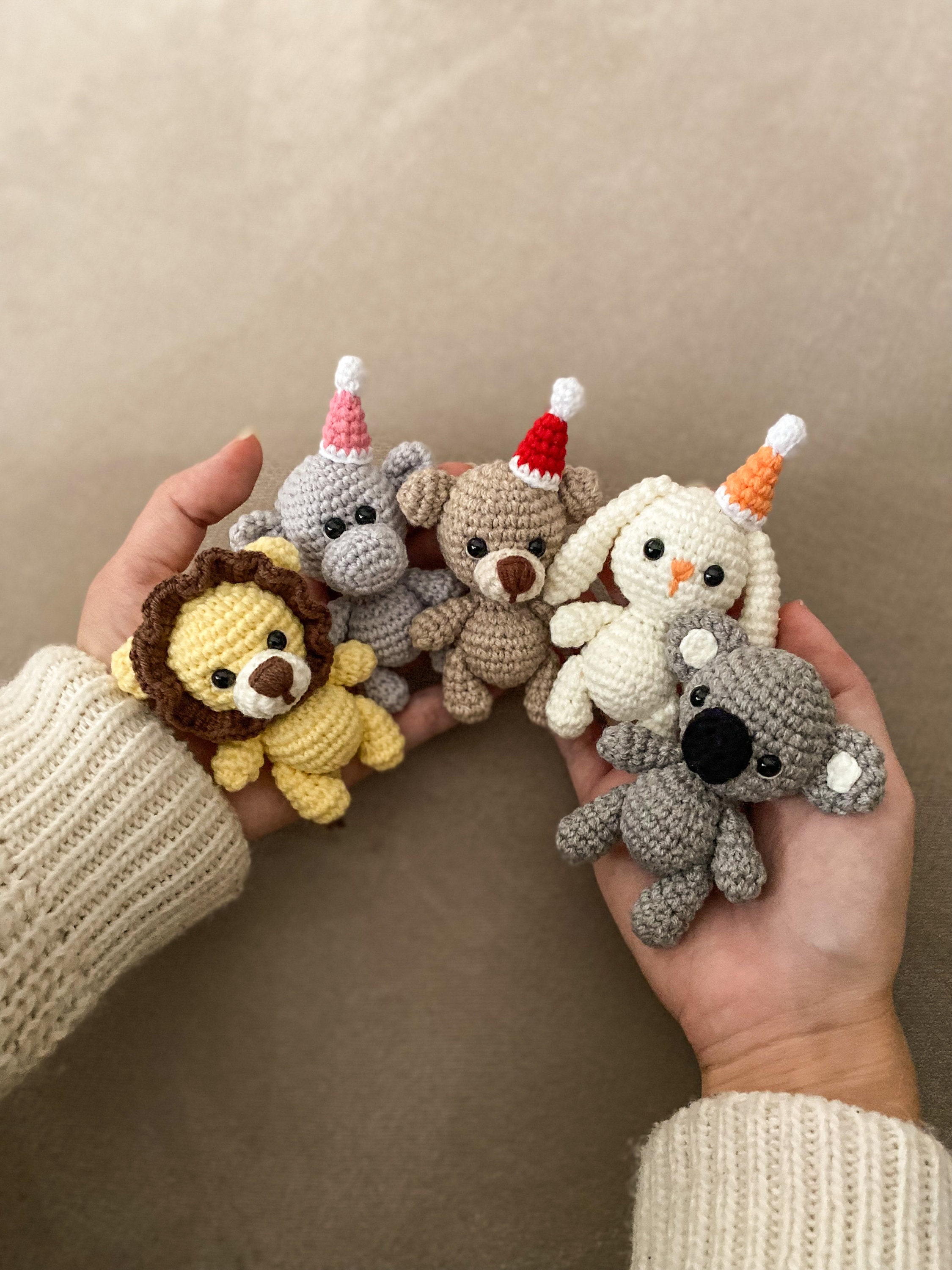 Crochet Koala Keychain Pattern Amigurumi Lion Crochet Lion - Etsy