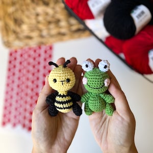 12 Mini Animal Amigurumi Crochet Patterns - DIY Soft Toys (PDF Pattern ...