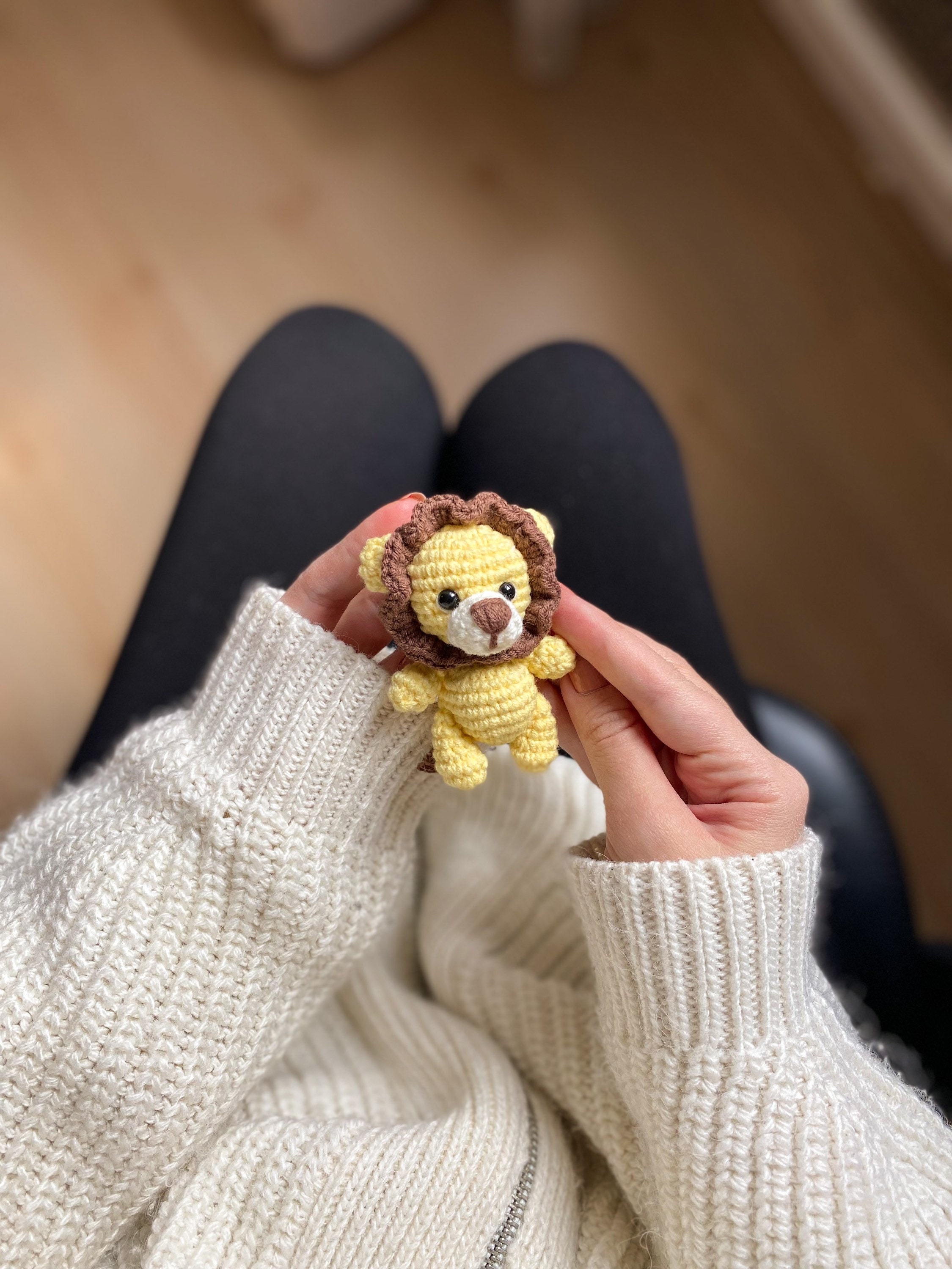 Crochet Koala Keychain Pattern Amigurumi Lion Crochet Lion - Etsy